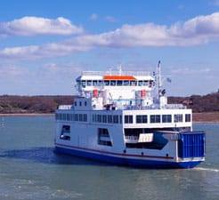 Ferry to Fishbourne, timetables, prices and tickets