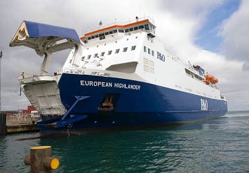 P&O Irish Sea European Highlander ferry review and ship guide